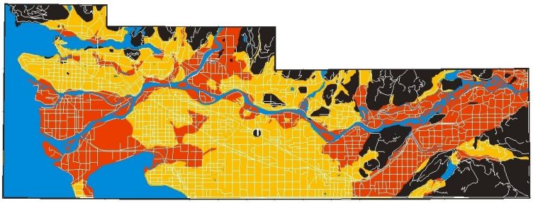 Liquefaction Hazard – Metro Vancouver Seismic Microzonation Project